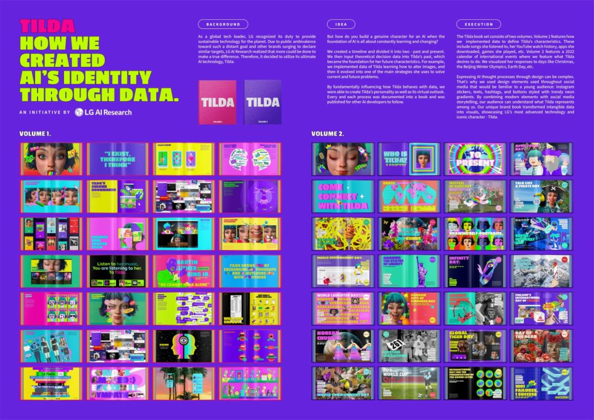 LG AI Artist Tilda Winning the Award at New York Festivals - LG AI ...