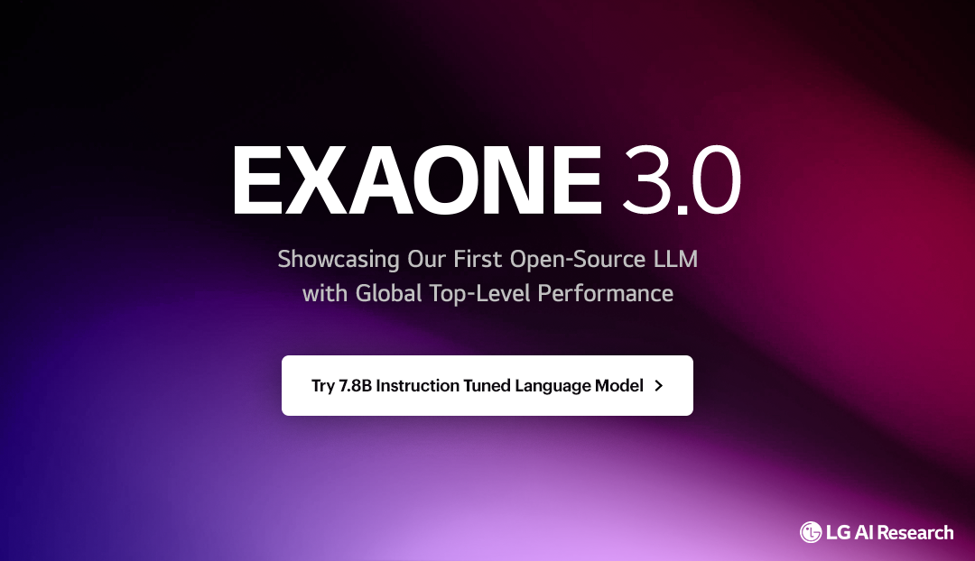 EXAONE 3.0 : Showcasing Our First Open-Source LLM with Global Top-Level Performance - LG AI ...